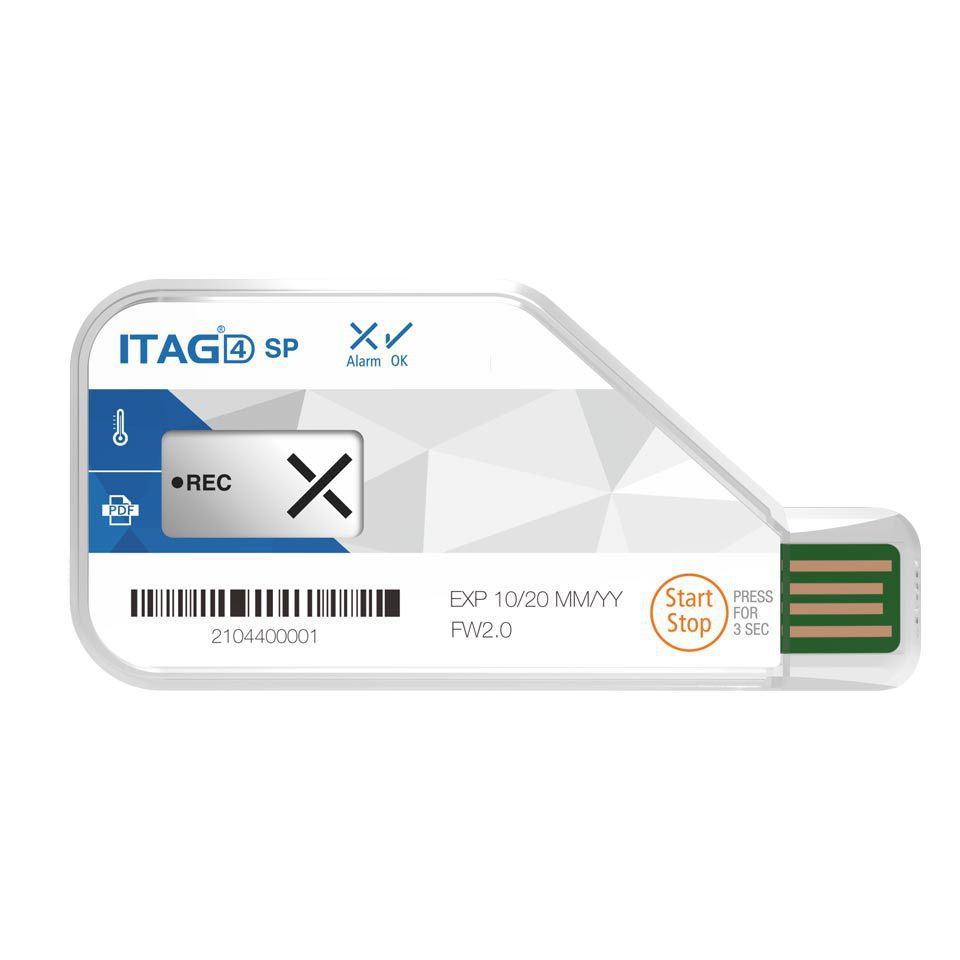 Temperature data-logger - ITAG 4 SP - DGP Intelsius GmbH - for ...