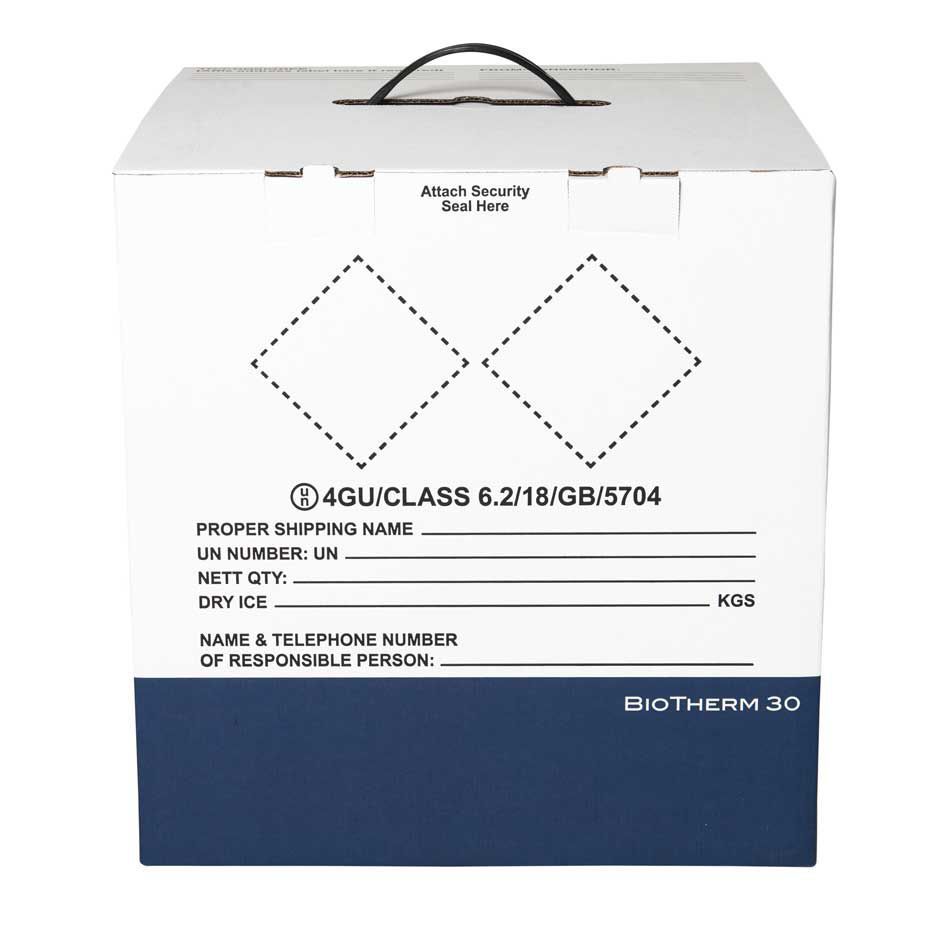 Biological samples packaging box - BioTherm 30 - DGP Intelsius GmbH ...