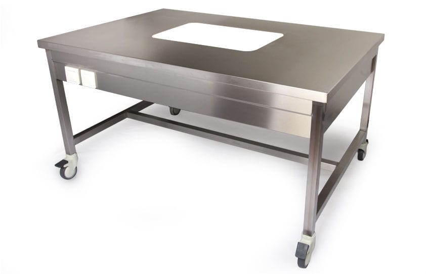 Linen inspection table - S.LFT.102 - Nisan Medikal San. ve Tic. Ltd ...