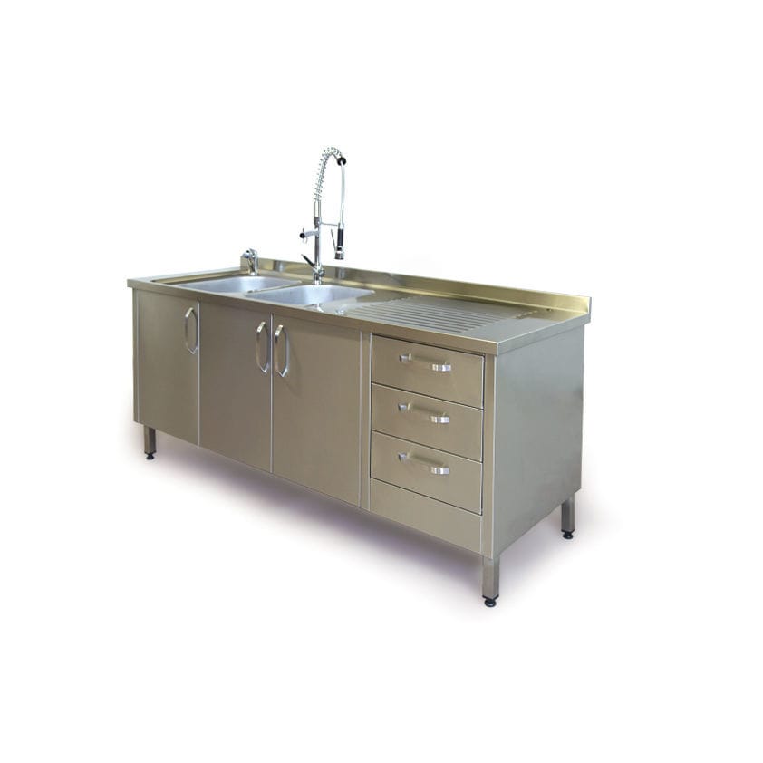 Medical instrument pre-cleaning station - S.PWC.102.P - Nisan Medikal ...