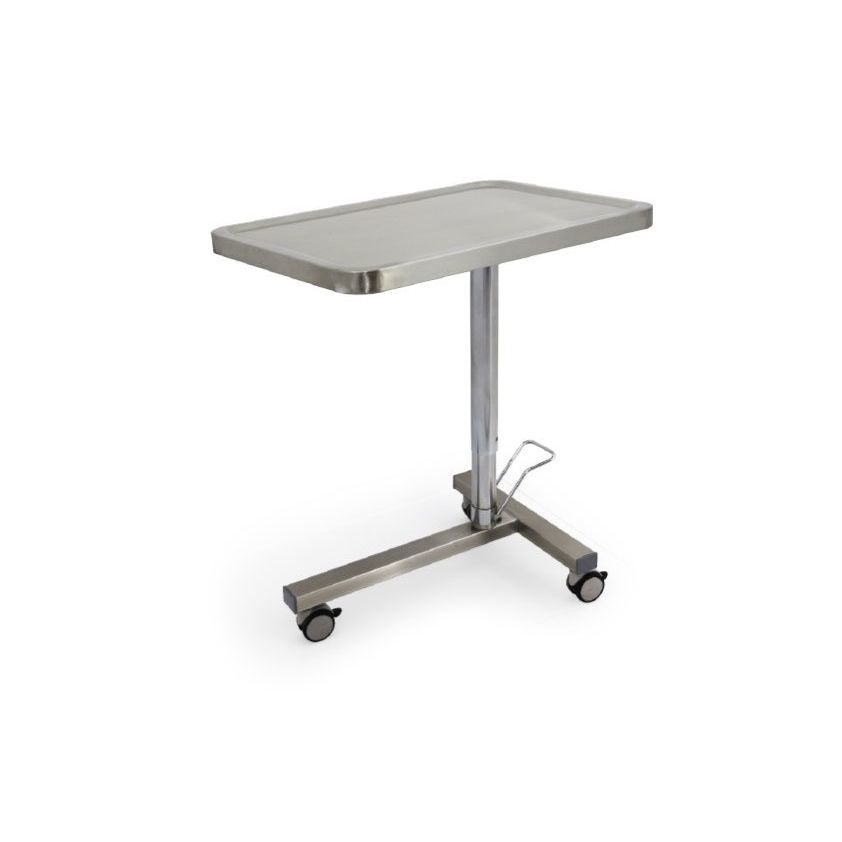 Stainless steel instrument table - Q.MT.102.H - Nisan Medikal San. ve ...