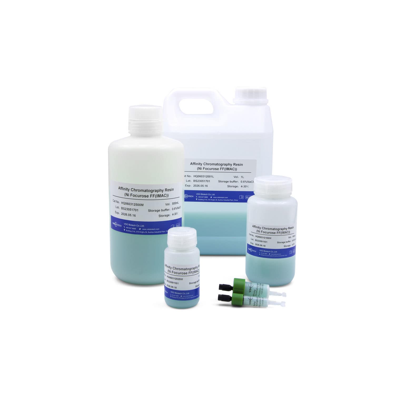 Chromatography reagent - HQ060312 series - VDO Biotech - resin / for ...