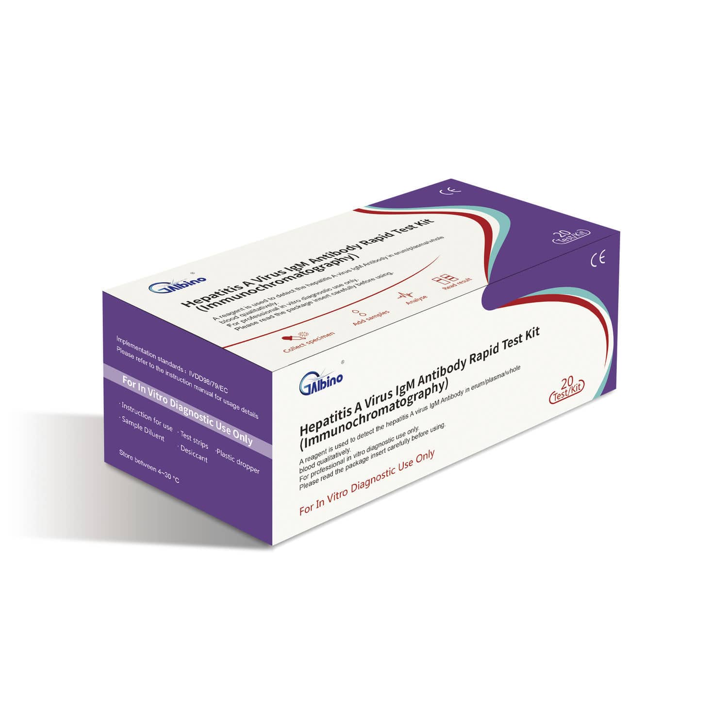 Infectious disease test kit - RTK-HAI - Galbino Technology - hepatitis ...