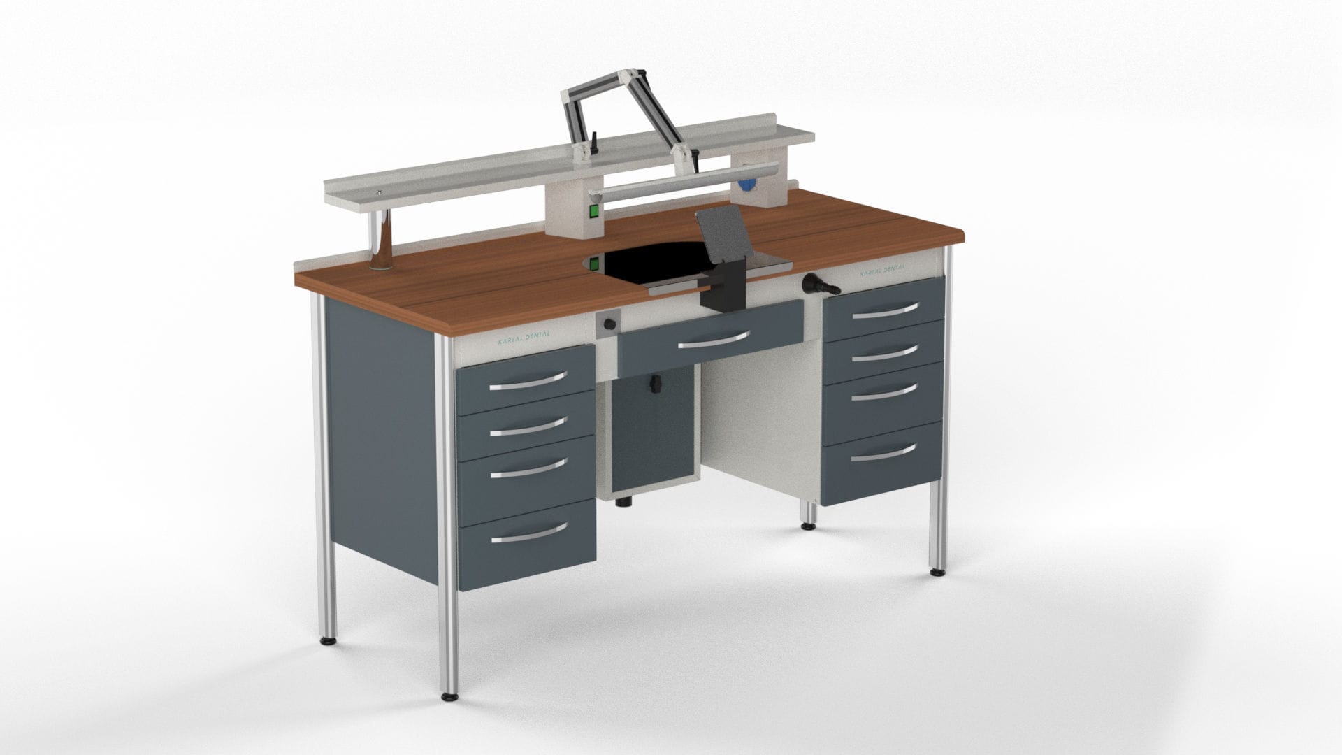 Training dental laboratory workstation - CR2 - Kartal Dental - with ...