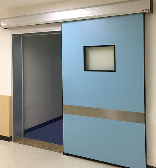 Radiation protection door - Woodmans Meditech - laboratory / sliding ...