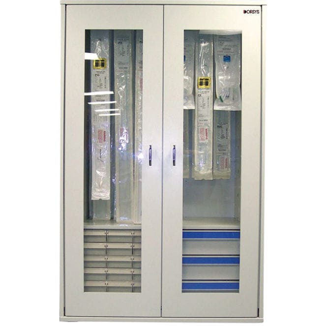 Catheter cabinet - Woodmans Meditech - with shelf / with door ...