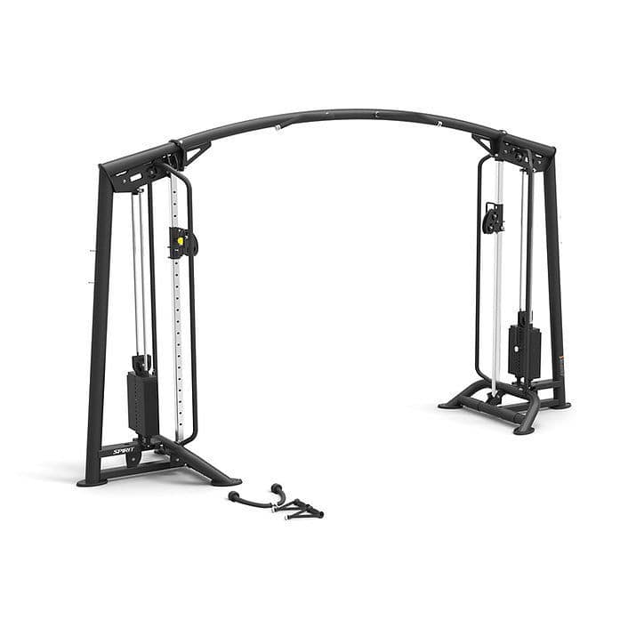 Crossover exercise pulley - SP-3527 - SPIRIT Fitness - high / low