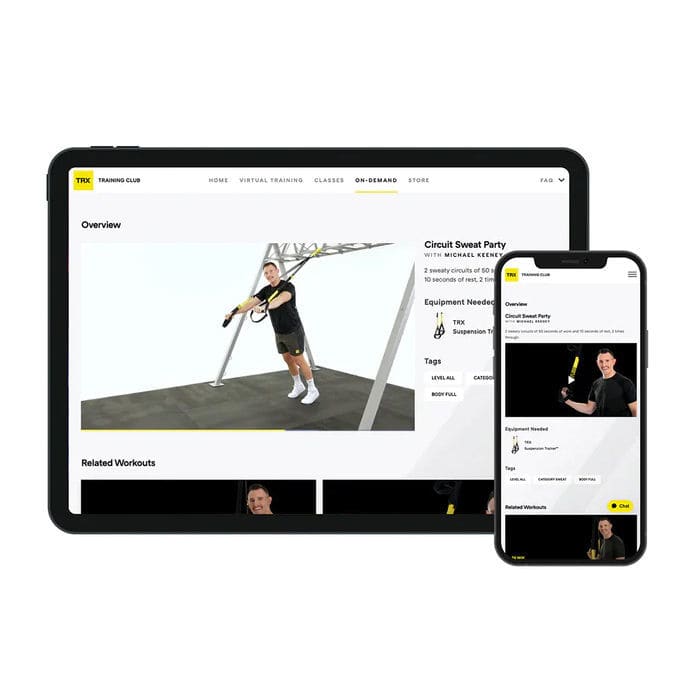 Training android application - TRX Training