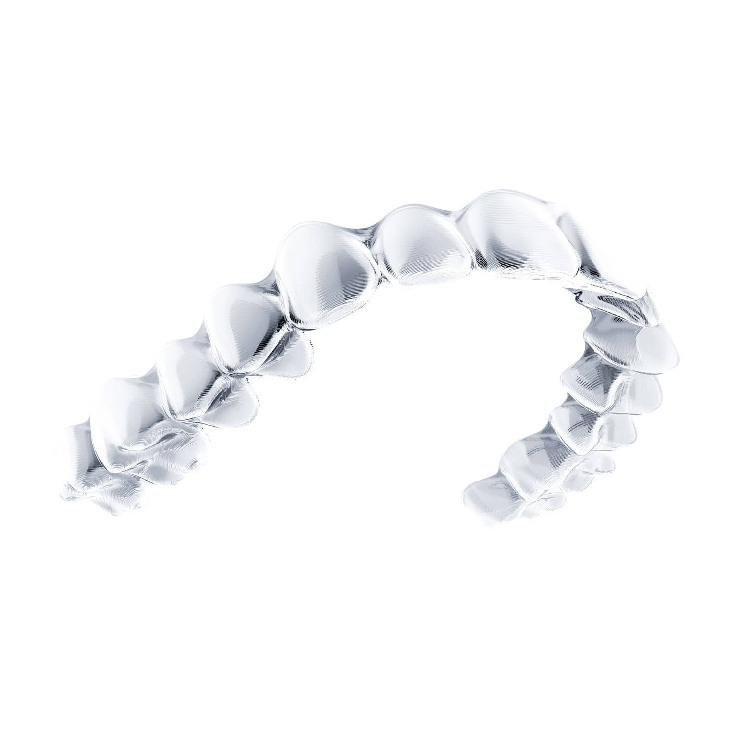 Invisible orthodontic brace - Clickalign - hybrid resin