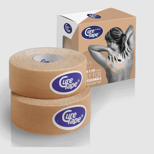 Taping orthopedic tape - CLASSIC (2.5) - CureTape - elastic / cotton