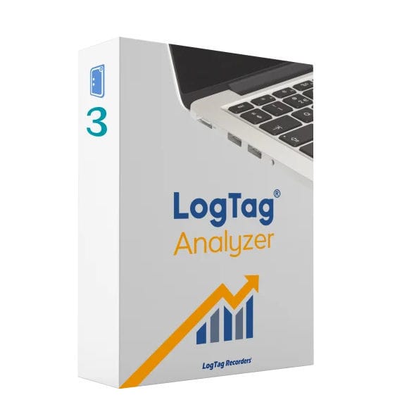 Import software - Logtag - medical / for temperature dataloggers / Android