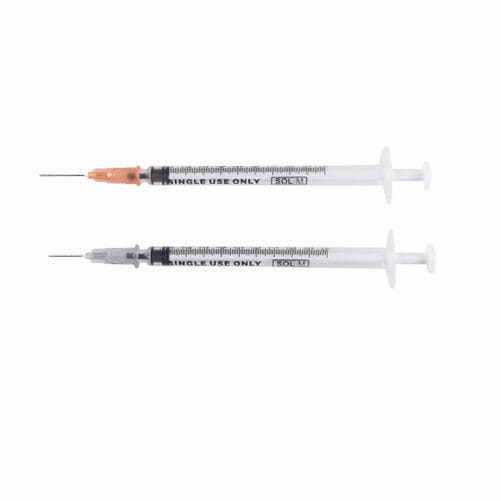 Slip tip syringe - SOL-M™ - SOL-Millennium - 1 ml / rubber / disposable