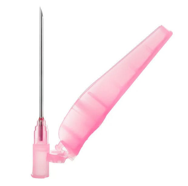 Veterinary needle - Sol-Care™ - SOL-Millennium - safety / 18G / 20G