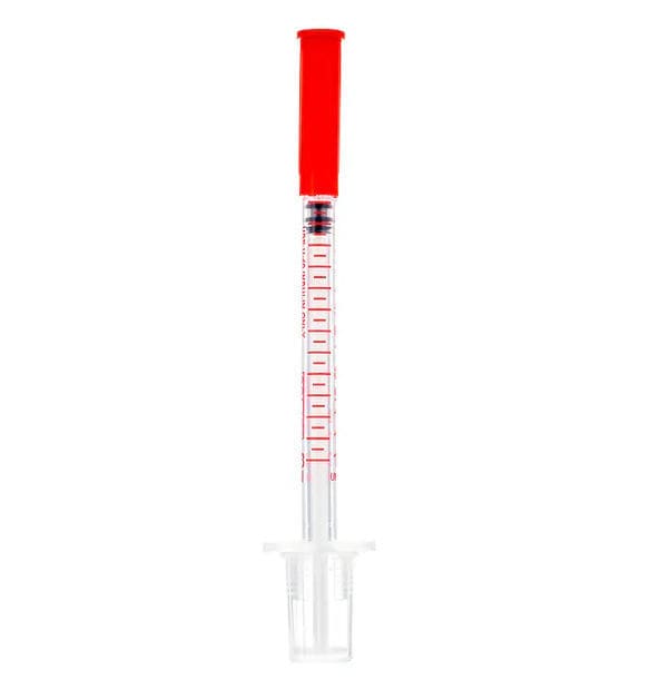 Veterinary syringe - SOL-VET™ - SOL-Millennium - insulin / 1 ml / 0.5 ml