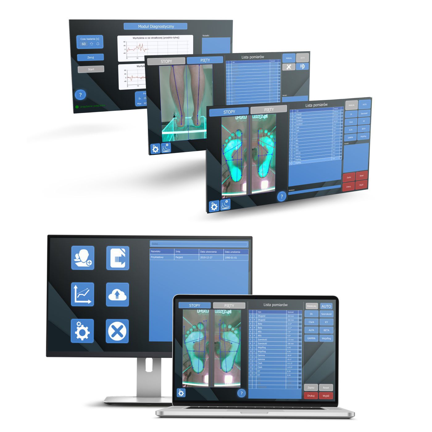 Analysis software - MultiReha® - Koordynacja - patient data management ...