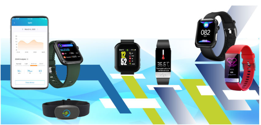 Compact multi-parameter monitor - TMA - wearable / ECG / temperature