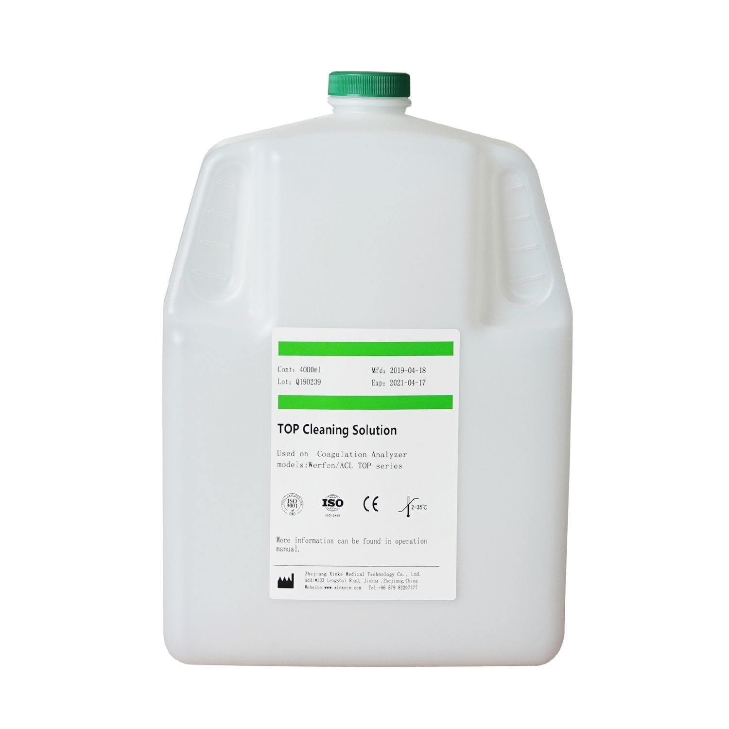 Solution reagent - ACL-TOP - Zhejiang Xinke Medical Technology - for ...