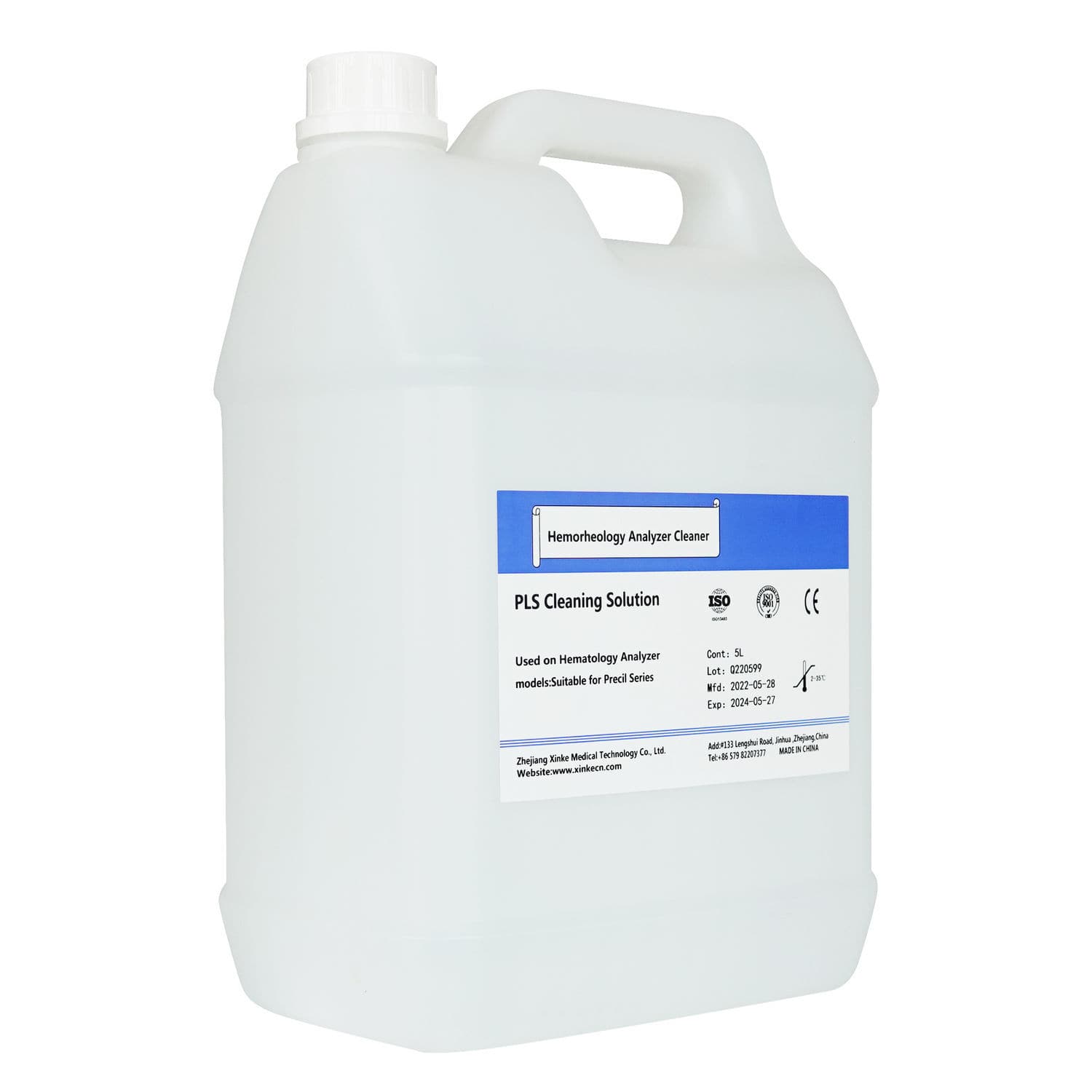 Solution reagent - PLS - Zhejiang Xinke Medical Technology - cleaning