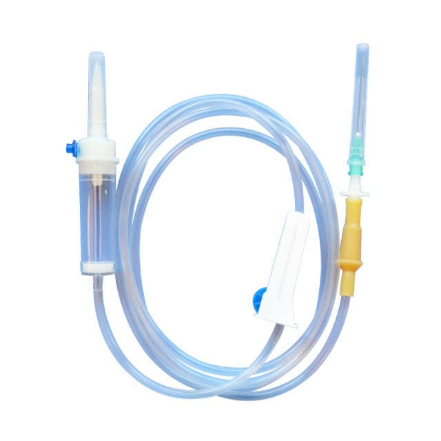 PE infusion set - ZK-IV-01 - Jiangsu Zhengkang Medical Apparatus - PVC ...
