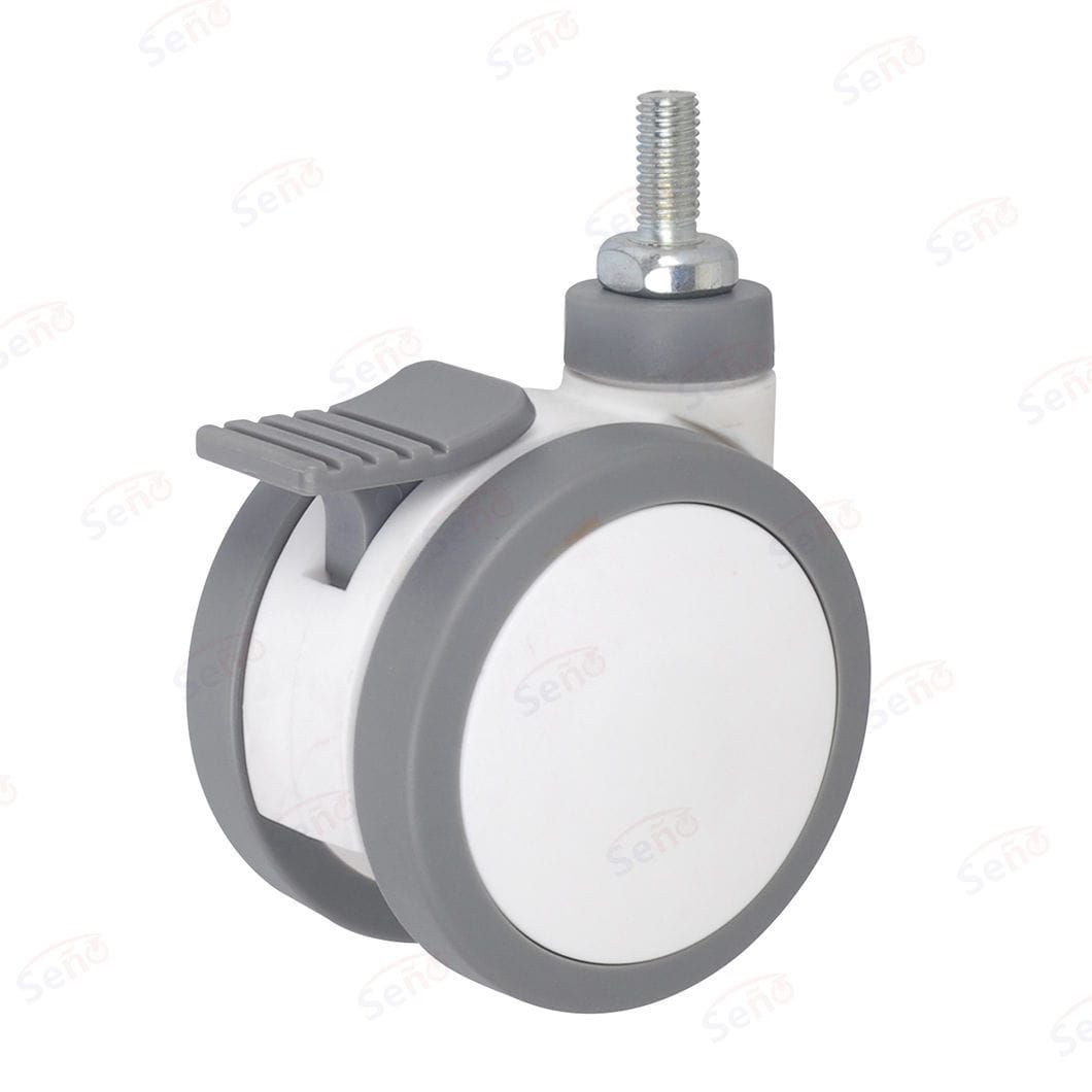 Hospital bed wheel - ME03-02D-100TPRG - Zhongshan Seño Casters and ...