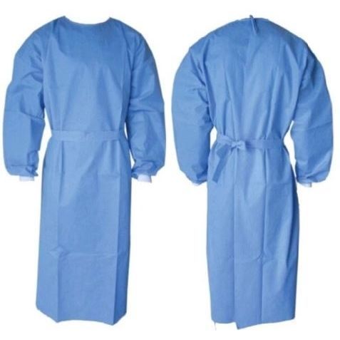 Unisex surgical gown - LEVEL 2 - Sirmar Medikal Tekstil - blue
