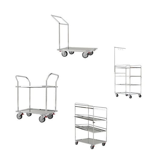 Transport cart - Zhejiang JYSS Bio-Engineering Co., Ltd. - laboratory