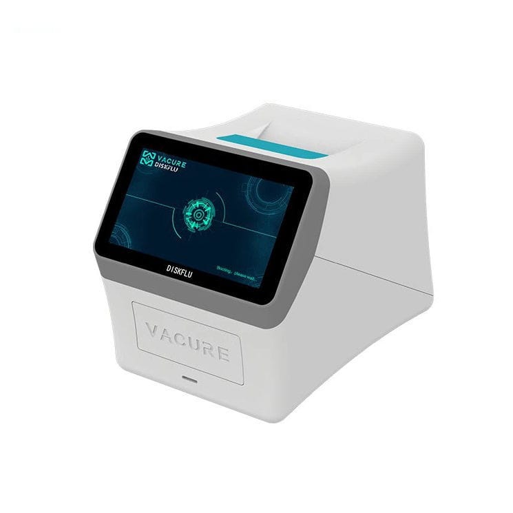 Fluorescence immunoassay POC analyzer - DISKFLU - Chengdu Vacure Biotechnology Co., Ltd - for ...