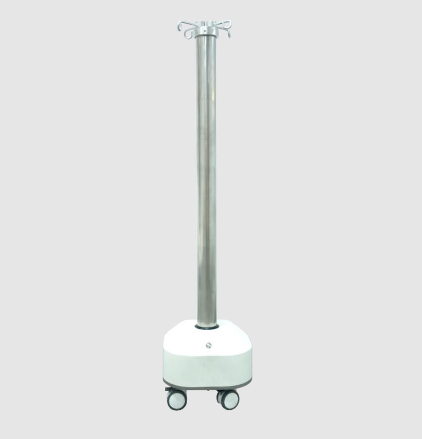 Infusion stand on casters - Beijing Delta Medical - 4-hook