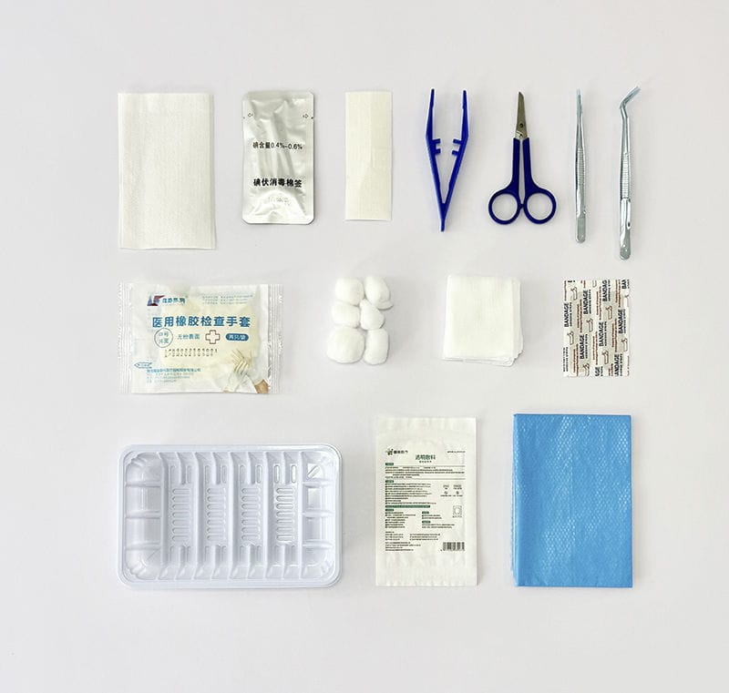 Dressing medical kit - Sino Protection - protection / with glove / with ...