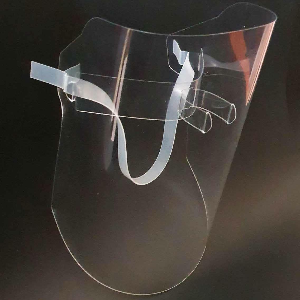 Full-face face-shield - Attris - adult / transparent