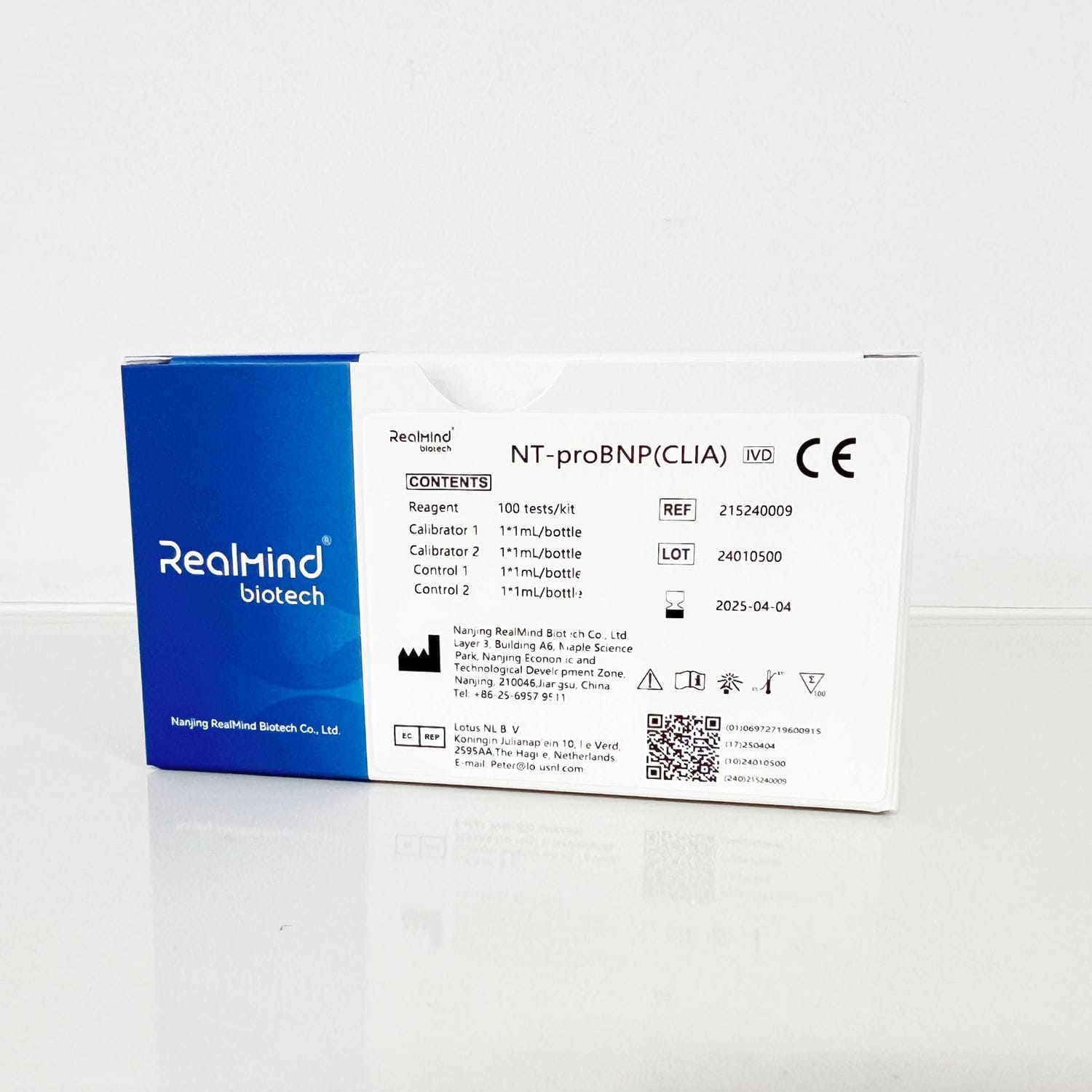 Cardiovascular disease test kit - CLIA - Nanjing RealMind Biotech Co ...