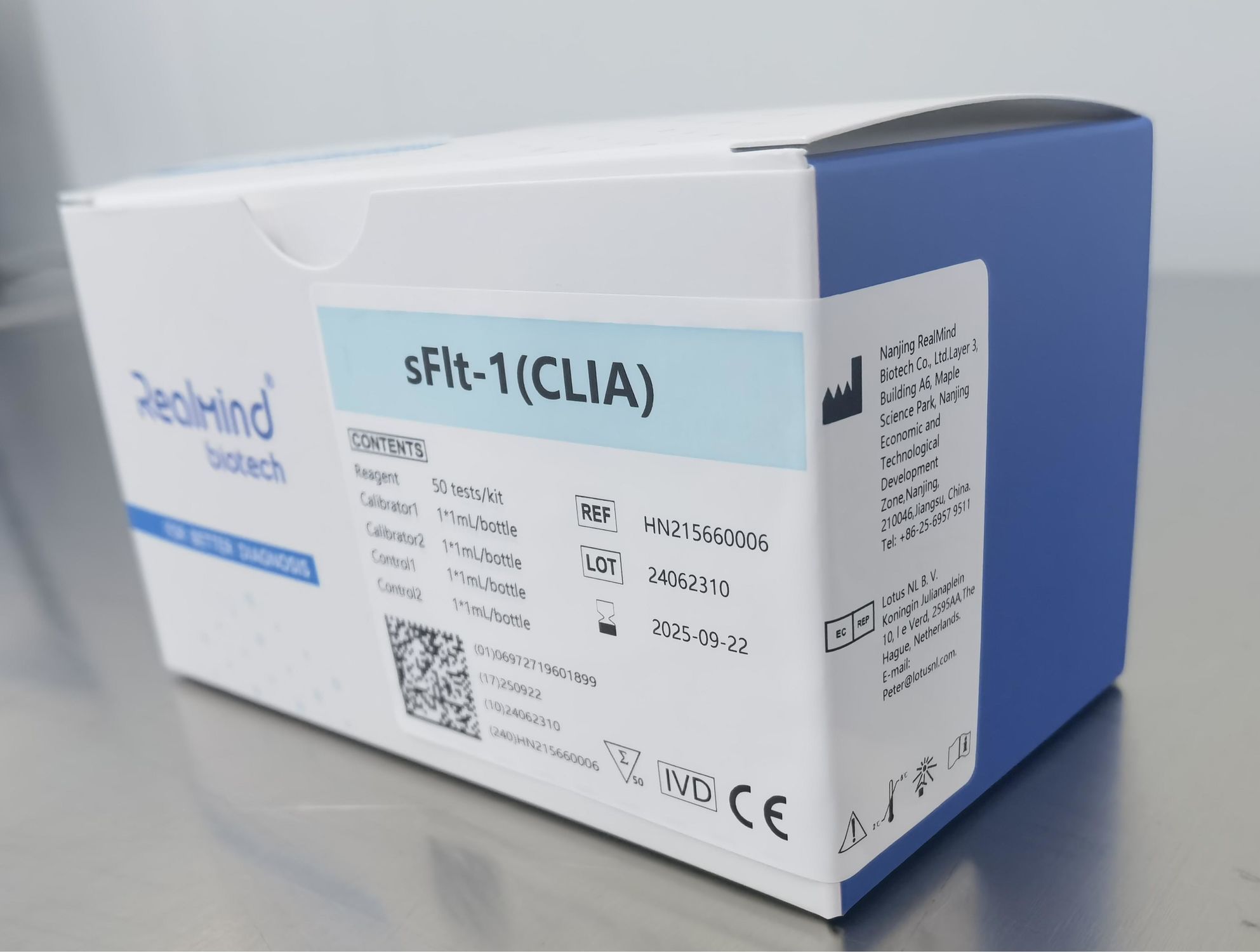 Pre-eclampsia test kit - CLIA - Nanjing RealMind Biotech Co., Ltd ...