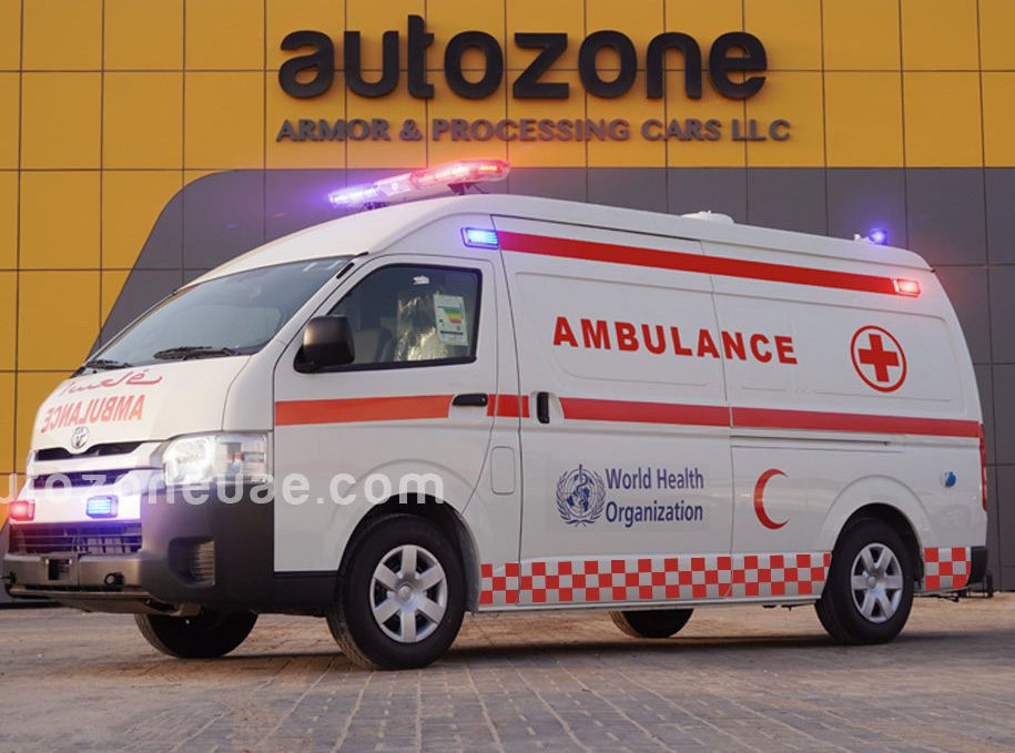 Van ambulance - Hiace - AUTO ZONE ARMOR AND PROCESSING CARS L.L.C ...