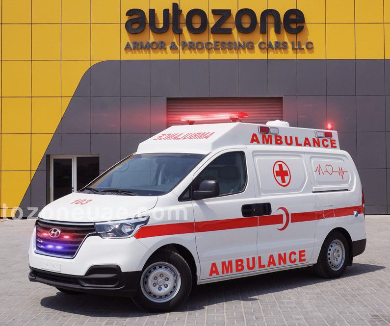 Intensive care ambulance - H1 - AUTO ZONE ARMOR AND PROCESSING CARS L.L ...