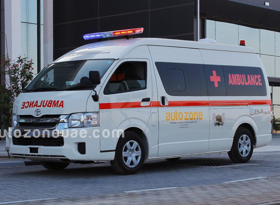 Intensive care ambulance - Hiace - AUTO ZONE ARMOR AND PROCESSING CARS ...
