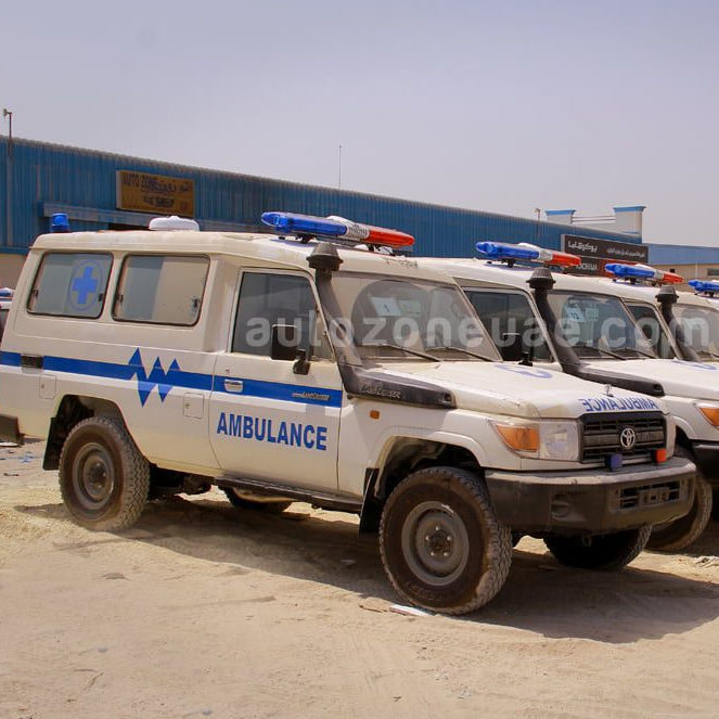 Ambulance with oxygen therapy - GRJ78 - AUTO ZONE ARMOR AND PROCESSING ...