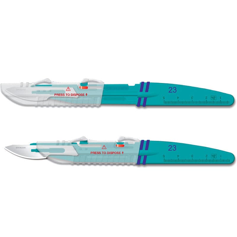 Plastic handle scalpel - Aditya Dispomed - interchangeable blade ...