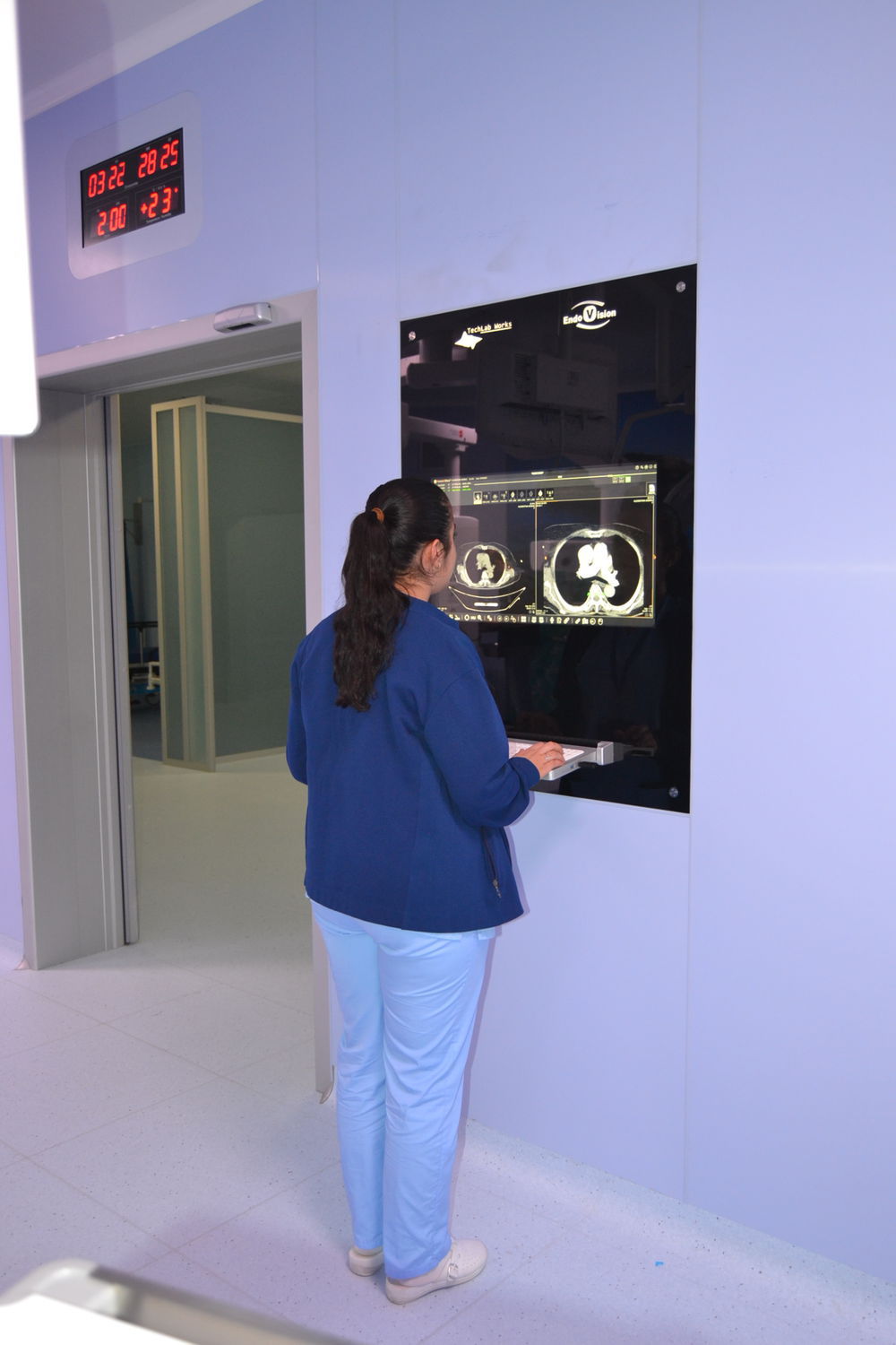 Diagnostic computer workstation - EndoVision - Techlab Works - surgery ...