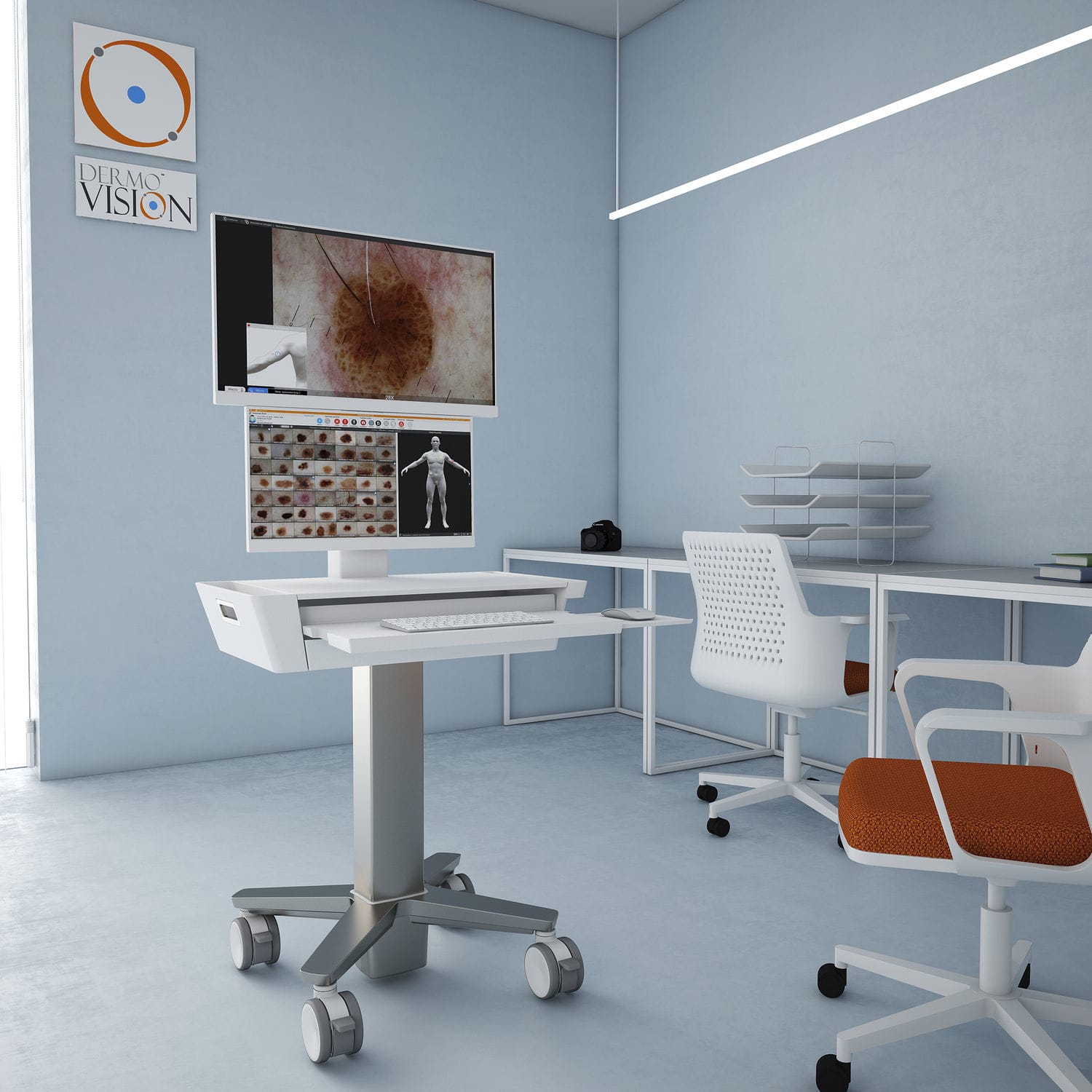 Video dermatoscope - DERMOVISION EVOLUTION - Tre T Medical Group ...