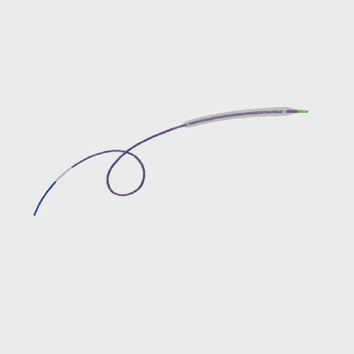 PTCA catheter - FIREFIGHTER NC - Purple Microport - cardiac / balloon