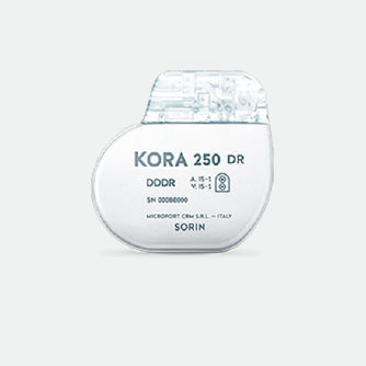 MRI-compatible pacemaker - KORA 250 - Purple Microport - dual-chamber