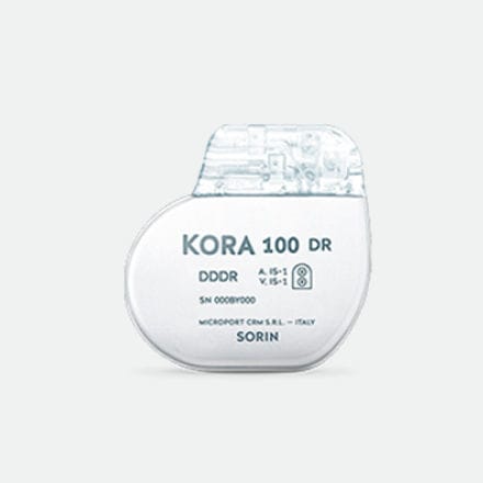 MRI-compatible pacemaker - KORA 100 - Purple Microport - dual-chamber