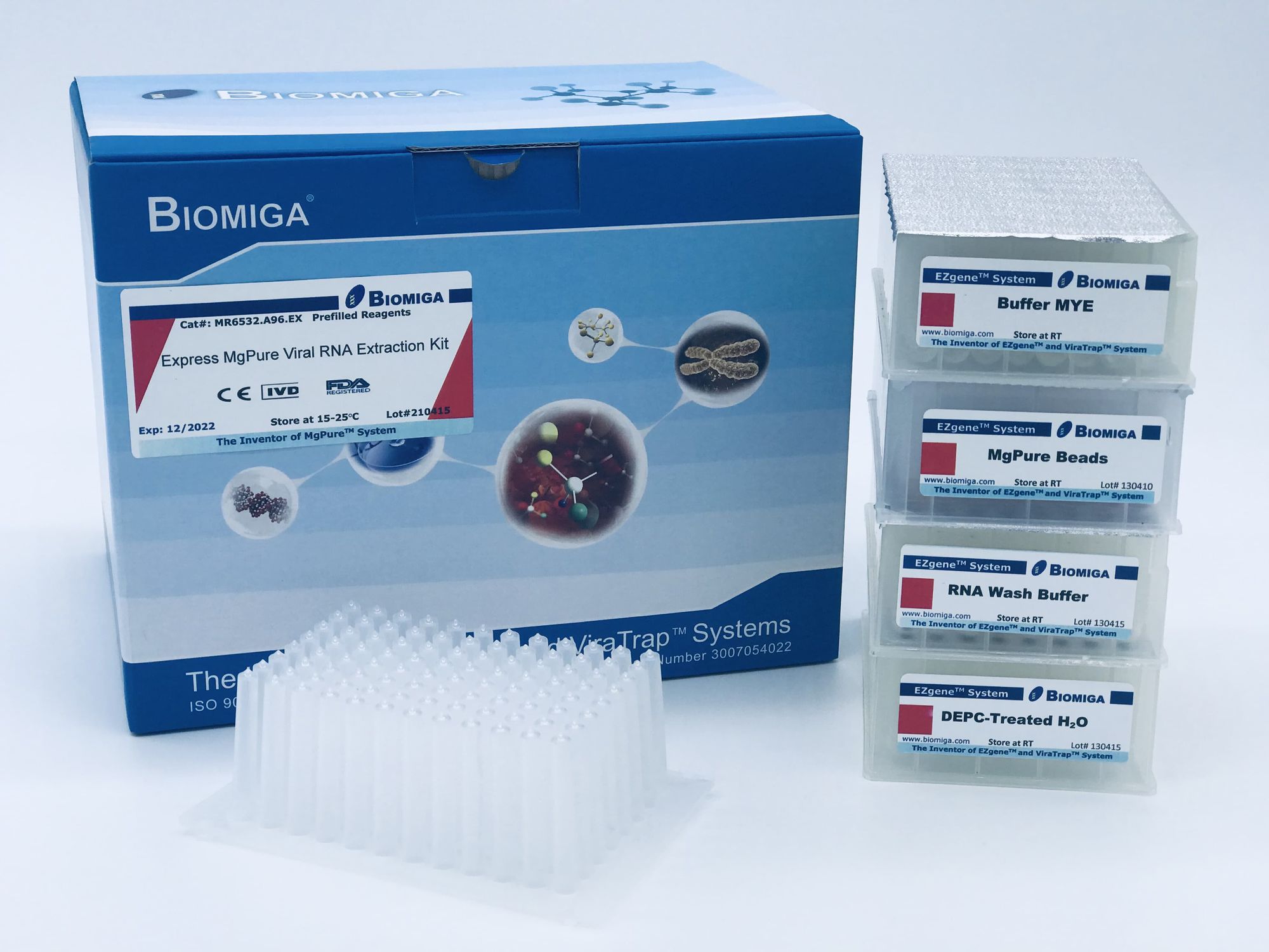 Solution reagent kit - Express MgPure - Biomiga, Inc. - for PCR / for ...