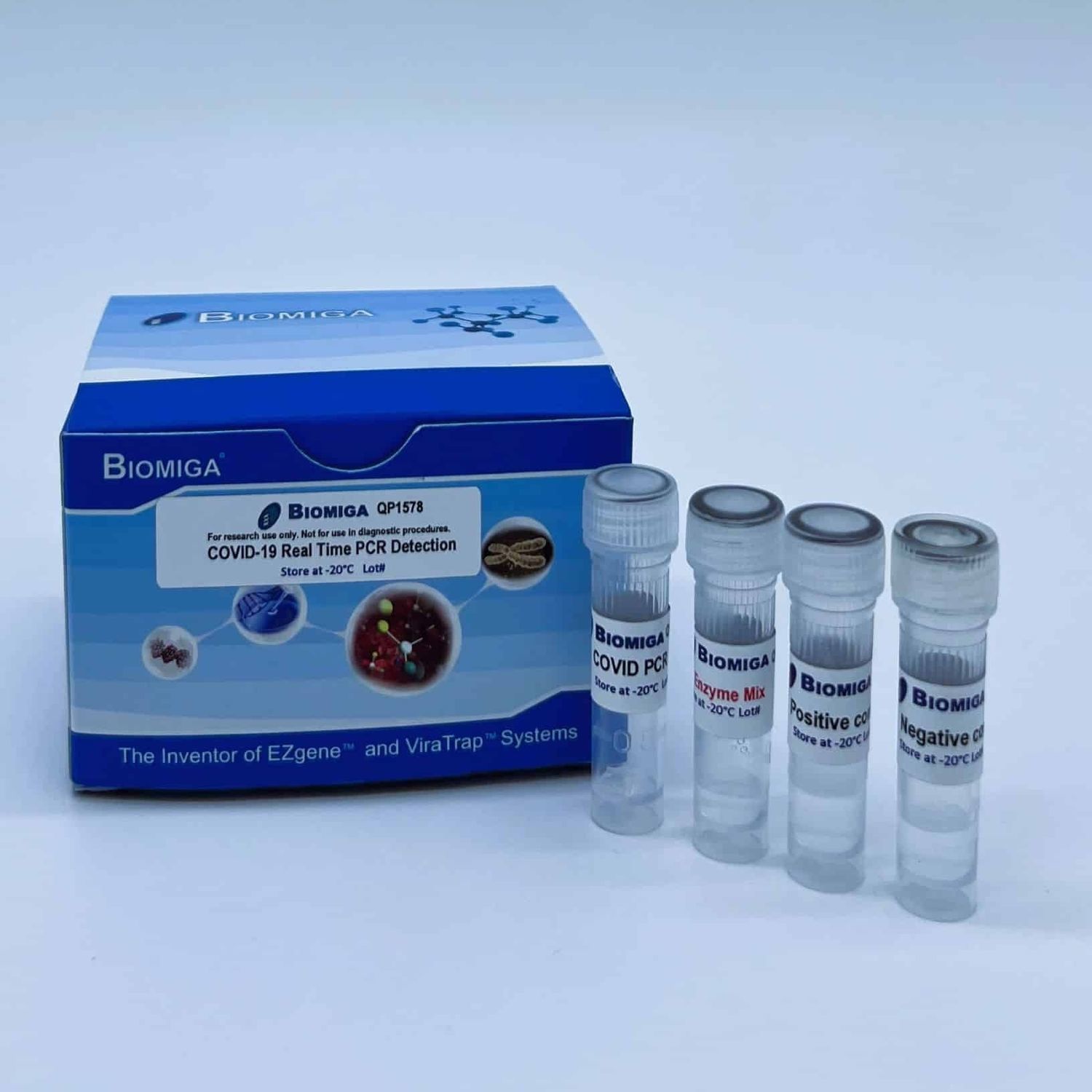 Medical research detection kit - SC2 - Biomiga, Inc. - COVID-19 / SARS-COV-2 / nasopharyngeal