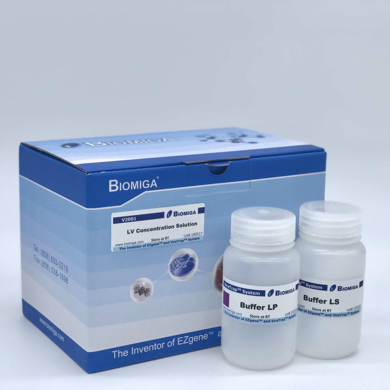 Buffer solution reagent - V2001 - Biomiga, Inc. - for RNA concentration ...