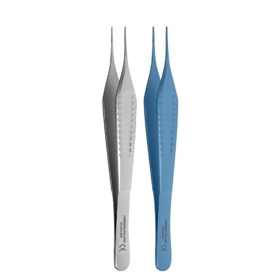 Surgery forceps - MK 33 - Chirmed - tissue grasping / Adson / titanium