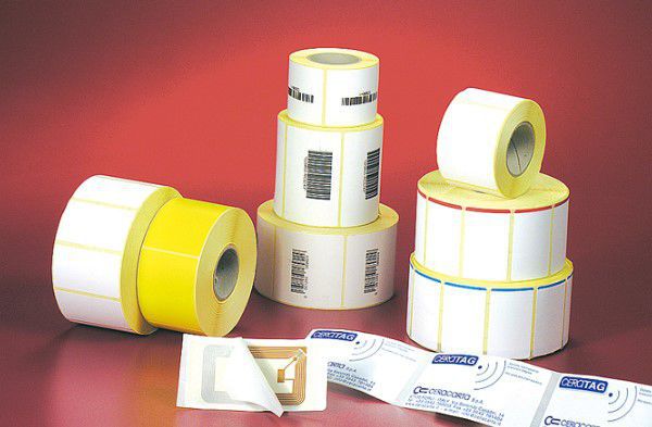 Test tube label - Ceracarta - for blood bags / RFID