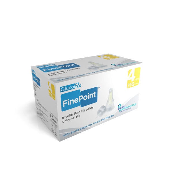 Pen needle - FinePoint - GlucoRx - 29G / 31G / 32G