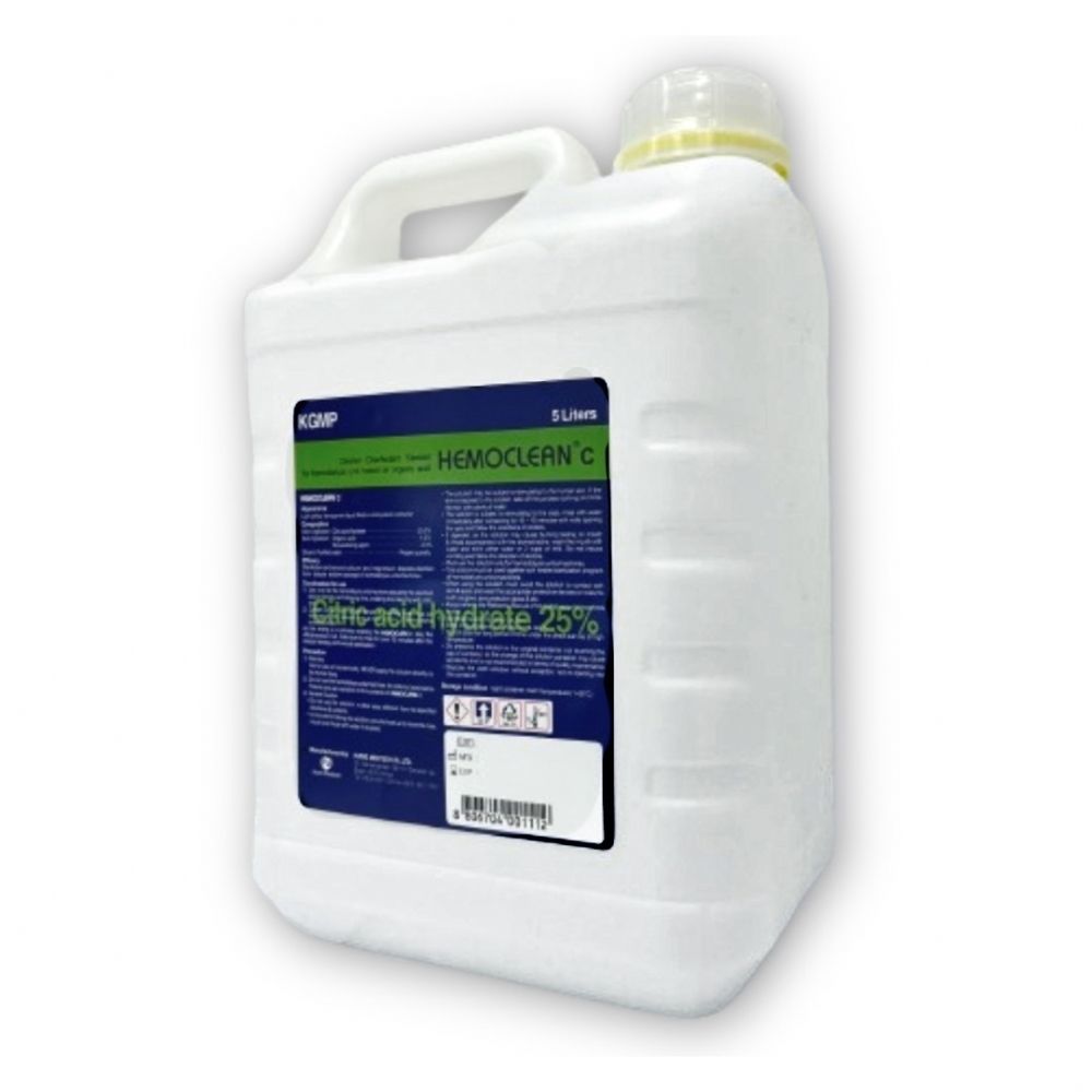 Hemodialysis device disinfectant - HEMOCLEAN C - Huons Meditech ...