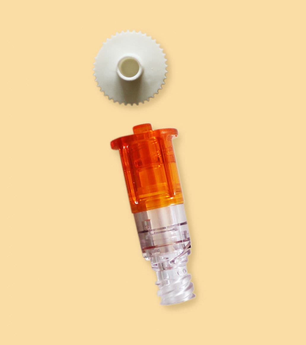 Straight infusion connector - InfraKFC™ A4 - INFRA Healthcare - LUER®-lock